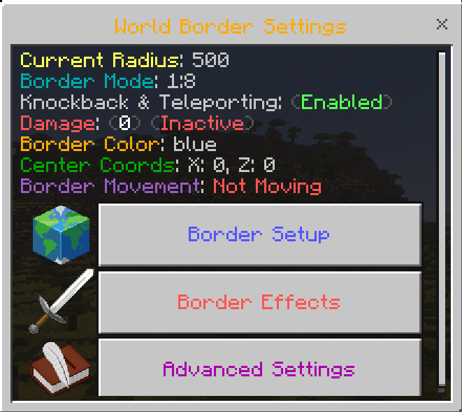 Dusty's World Border | Mob border, bypass border, achievements | v1.11.7 - Minecraft Bedrock ...