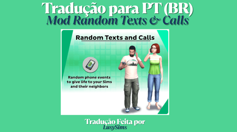 Tradução em Português (BR) para o Mod Random Texts & Calls. - The Sims ...
