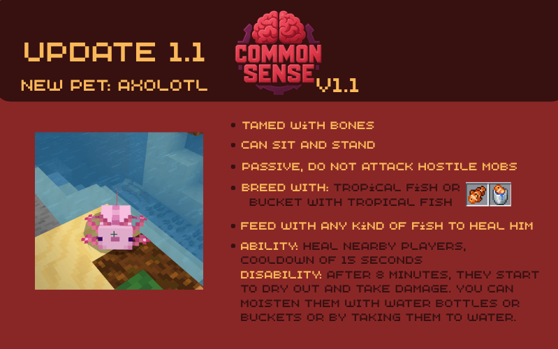 Common Sense Addon 1.6.3 (Achievements Friendly | A&S Compatible) - Minecraft Bedrock Addons ...