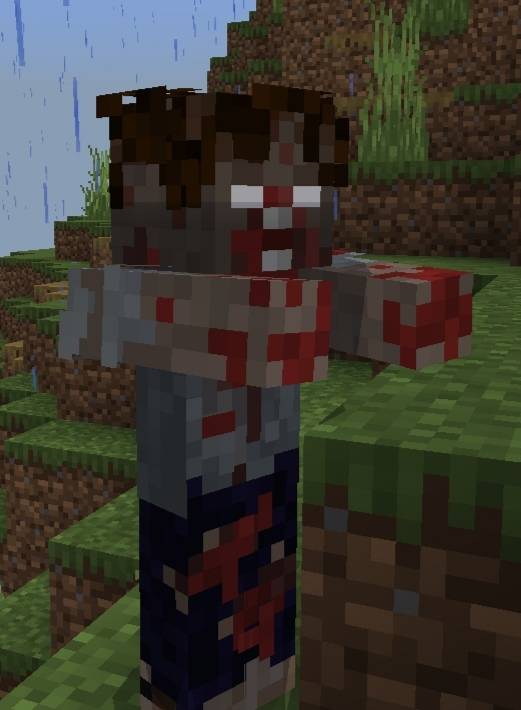 Real zombie apocalypse - Minecraft Bedrock Addons - CurseForge