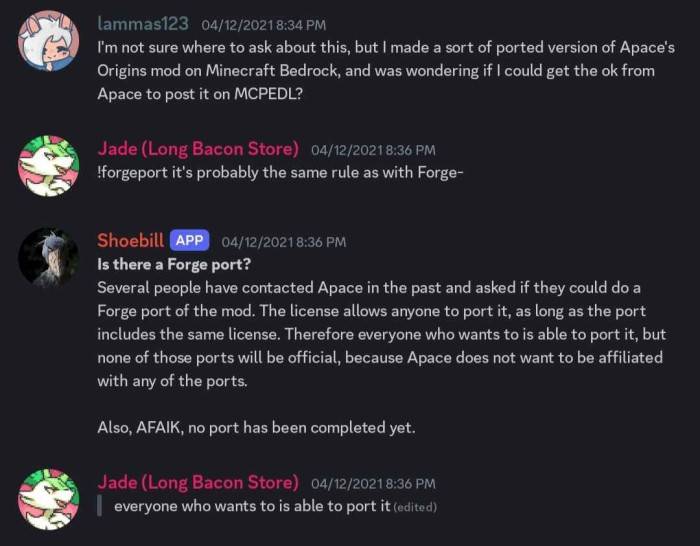 Origins Merged - Minecraft Bedrock Addons - CurseForge