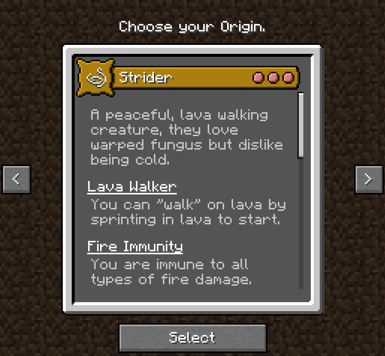 Origins BE - Minecraft Bedrock Addons - CurseForge