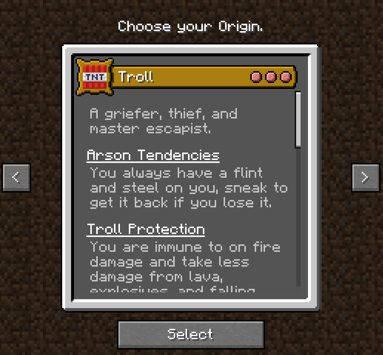Origins Merged - Minecraft Bedrock Addons - CurseForge