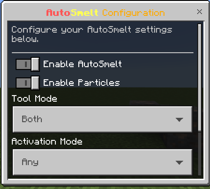[Achievements] Simple AutoSmelt - Minecraft Bedrock Addons - CurseForge
