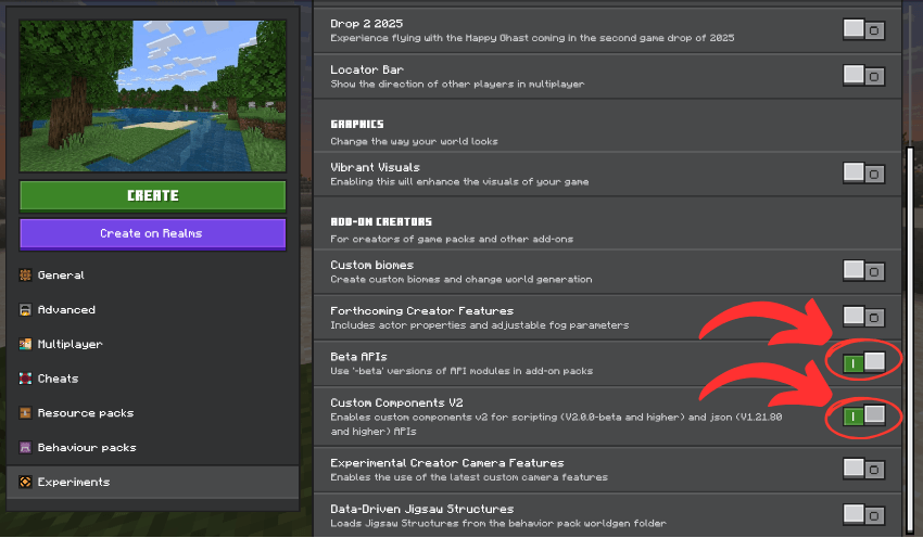 Essentials DE v2.9 - Minecraft Bedrock Addons - CurseForge
