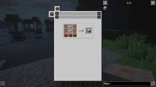 Fiber Bench - Minecraft Mods - CurseForge
