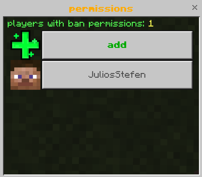 Bedrock Banhammer - Minecraft Bedrock Addons - CurseForge