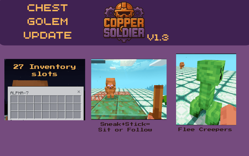 Copper Soldier 1.5.1 (Achievements) - Minecraft Bedrock Addons - CurseForge