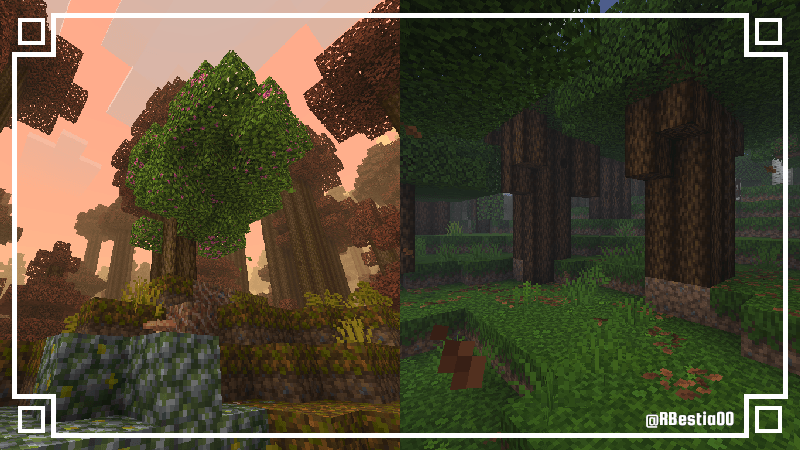 Renewed Enhanced World - Nature Upgrade - Minecraft Bedrock Texture ...