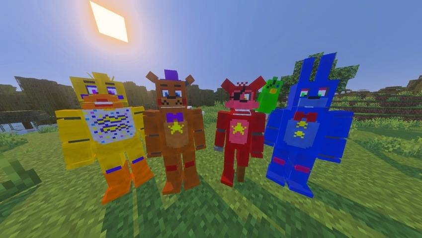 Freddycraft Legacy I FNAF 1 - SOTM - Minecraft Bedrock Addons - CurseForge