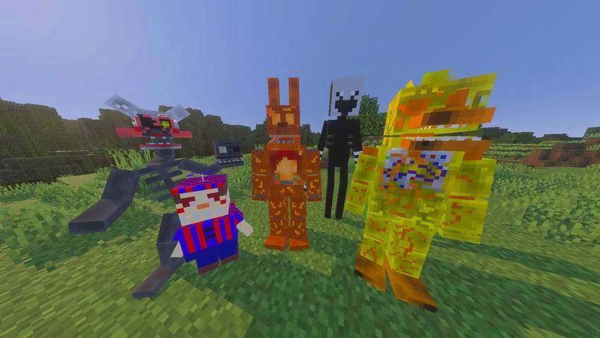 Freddycraft Legacy I FNAF 1 - SOTM - Minecraft Bedrock Addons - CurseForge