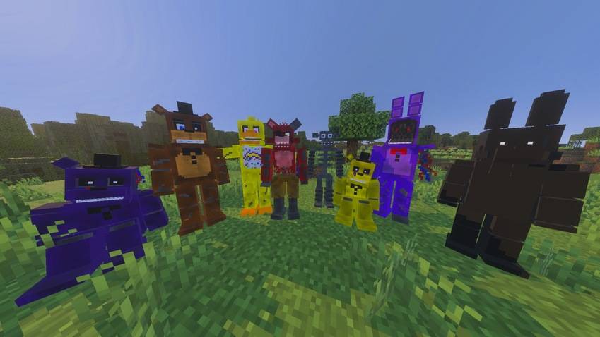 Freddycraft Legacy I FNAF 1 - SOTM - Minecraft Bedrock Addons - CurseForge