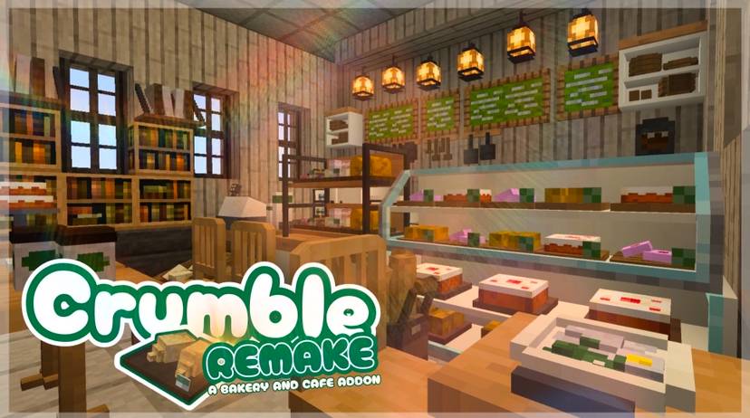 Crumble - Bakery and Café Addon - Minecraft Bedrock Addons - CurseForge