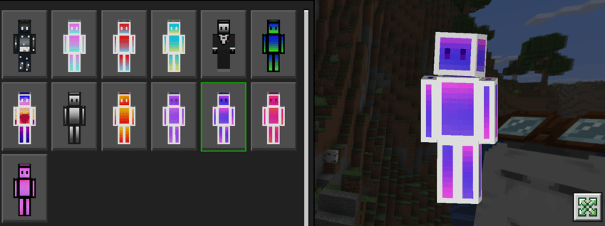 SoulVarients Gradients - Minecraft Bedrock Skins - CurseForge