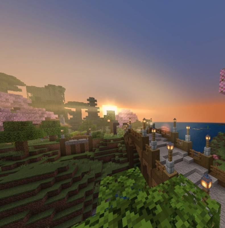 Cherrywood Isle - Minecraft Bedrock Maps - CurseForge