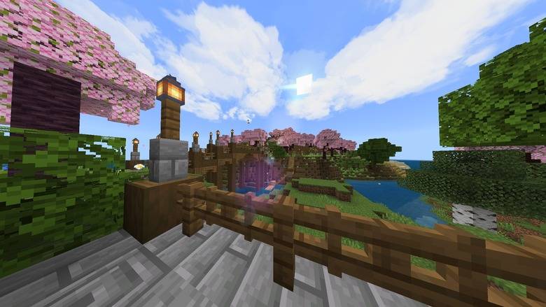 Cherrywood Isle - Minecraft Bedrock Maps - CurseForge