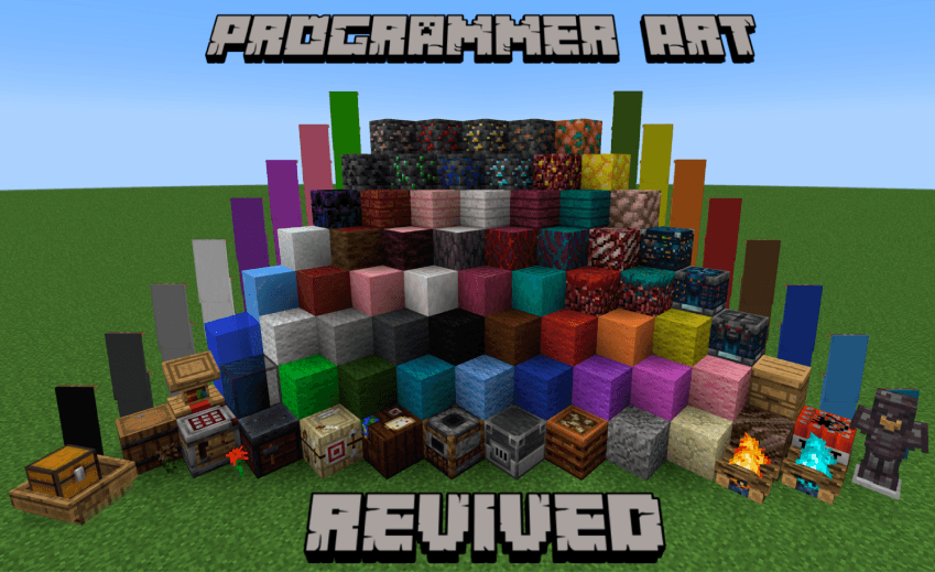 Programmer Art Revived - Minecraft Resource Packs - CurseForge