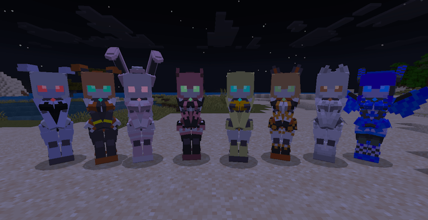 Lovely Robots [ Achievements Friendly ] - Minecraft Bedrock Addons ...