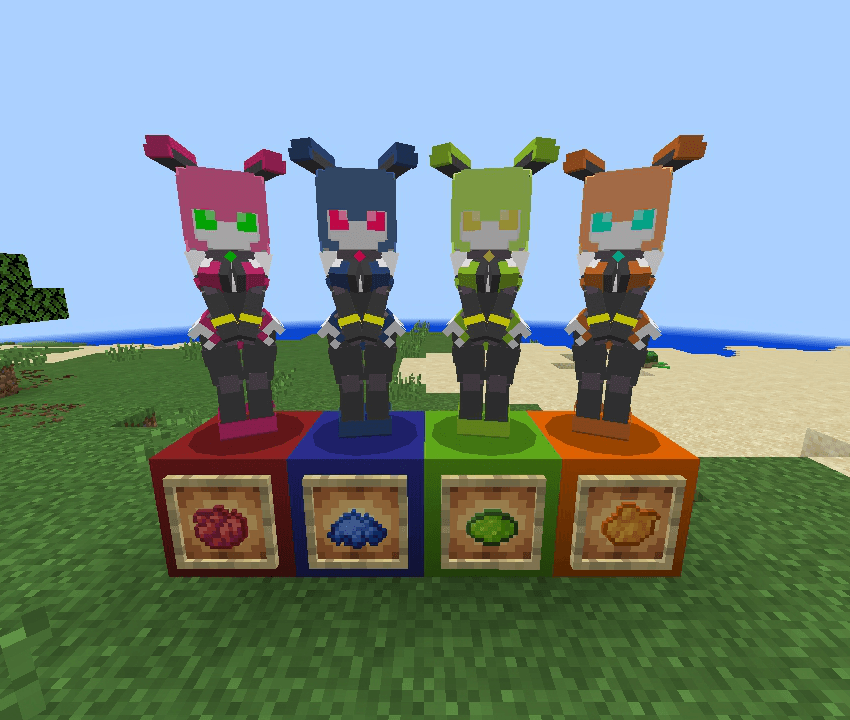 Lovely Robots - Minecraft Bedrock Addons - CurseForge