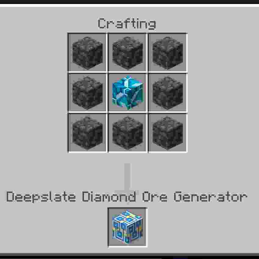 Ore Generator - Minecraft Bedrock Addons - CurseForge