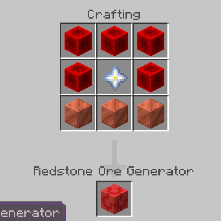 Ore Generator - Minecraft Bedrock Addons - CurseForge