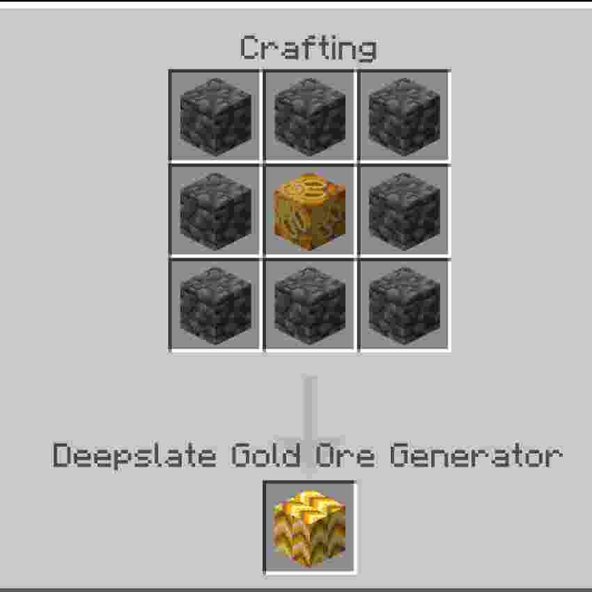 Ore Generator - Minecraft Bedrock Addons - CurseForge