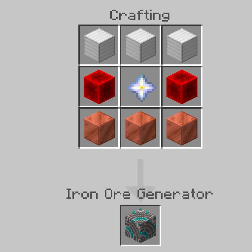 Ore Generator - Minecraft Bedrock Addons - CurseForge