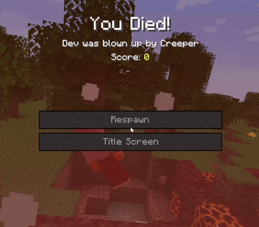 Third Person Death - Minecraft Mods - CurseForge