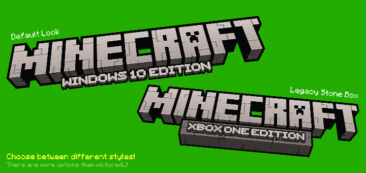 Logo Subtitle Pack - Minecraft Bedrock Texture Packs - CurseForge