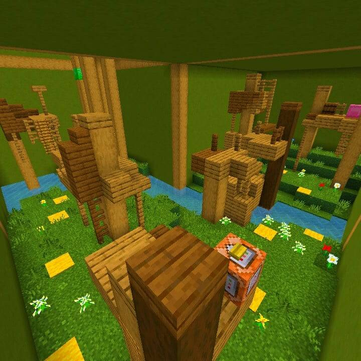 Vector's Cube Parkour - Minecraft Bedrock Maps - CurseForge