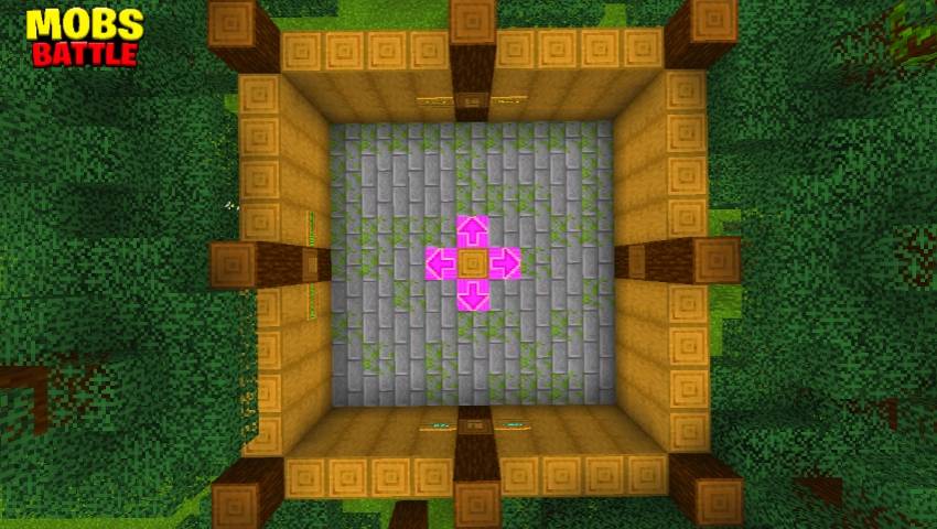 Mob Battle Map - Minecraft Bedrock Maps - CurseForge
