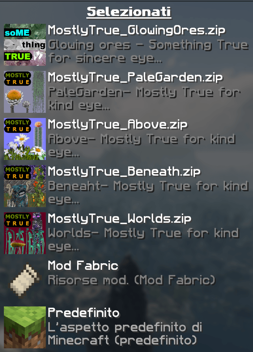 MostlyTrue_Worlds - Minecraft Resource Packs - CurseForge