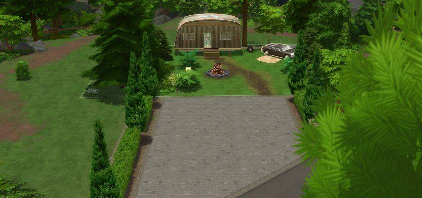 RV in the forest - The Sims 4 Rooms / Lots - CurseForge