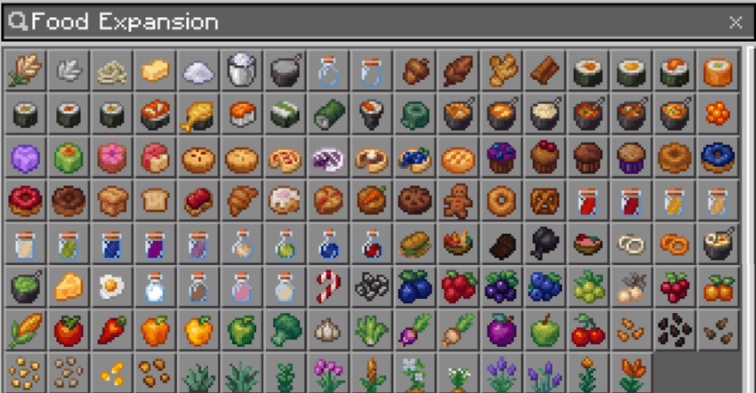 Food Expansion – More Food Addon (120+ Foods) - Minecraft Bedrock Addons - CurseForge