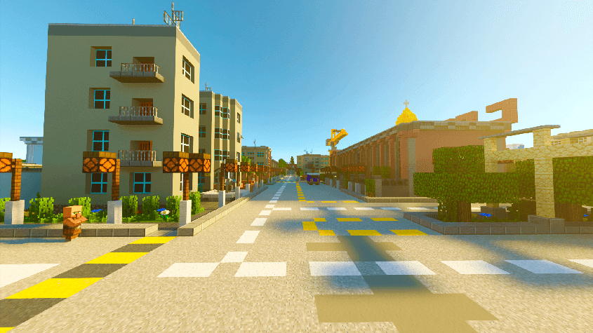 Russ Big City - Minecraft Bedrock Maps - CurseForge