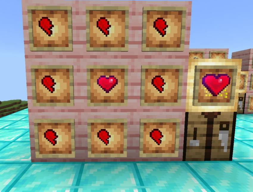HEART BIT Addon Minecraft Mod