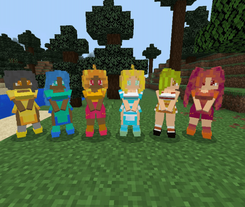 Ex Mermaids - Minecraft Bedrock Addons - CurseForge