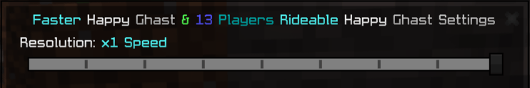 Faster Happy Ghast & 13 Players Rideable Happy Ghast (Achievements ...