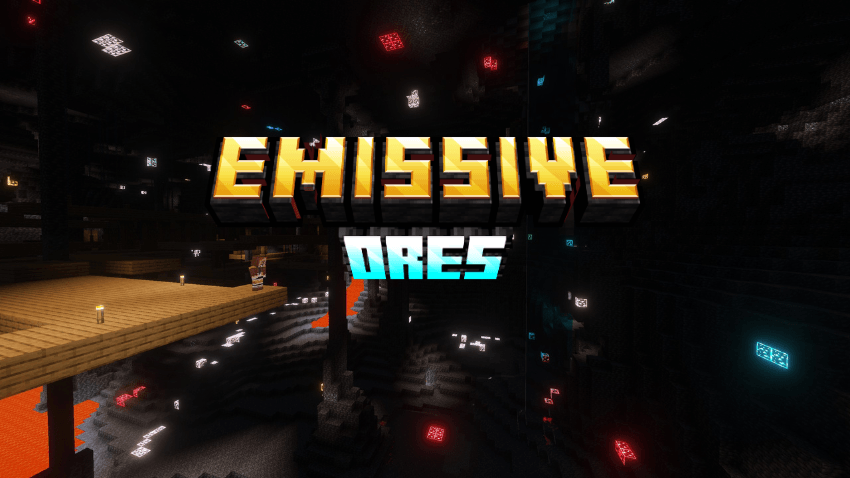 Emissive Ores - Minecraft Bedrock Texture Packs - CurseForge