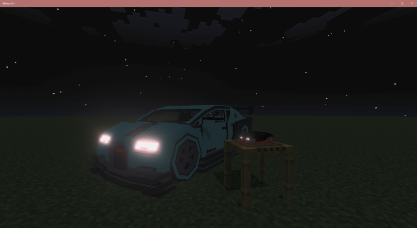 Bugatti Veyron | v1.0.1 MER Texture Update Minecraft Data Pack
