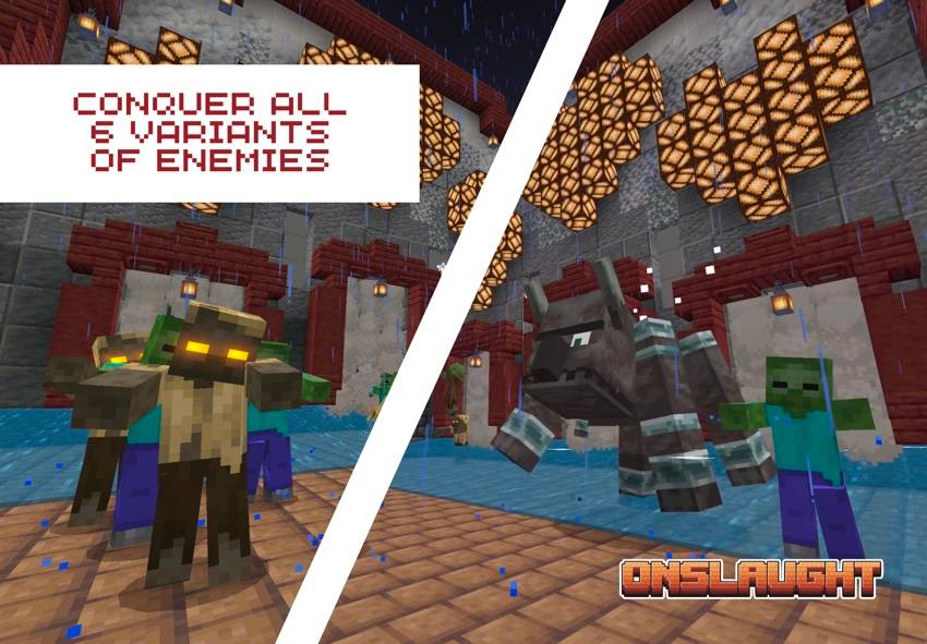 Onslaught - Minecraft Bedrock Maps - CurseForge