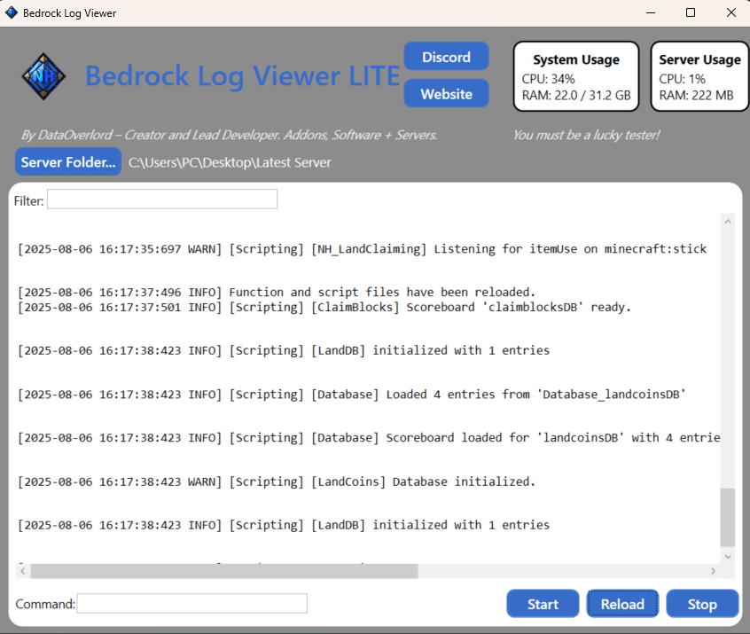 LandClaim LITE - Minecraft Bedrock Addons - CurseForge