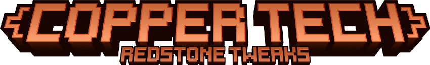 Copper Tech - Redstone tweaks - Minecraft Data Packs - CurseForge