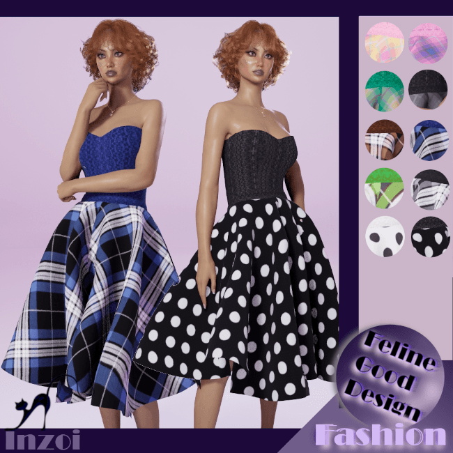 FGD BETTY formal Dress - preppy - inZOI Create a ZOI - CurseForge