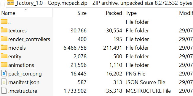 Minecraft Factory - Minecraft Bedrock Texture Packs - CurseForge