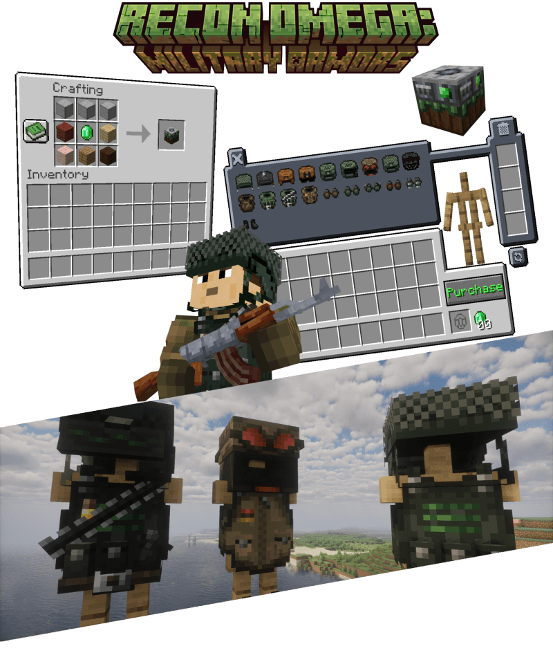 Recon Omega: Military Armors - Minecraft Mods - CurseForge