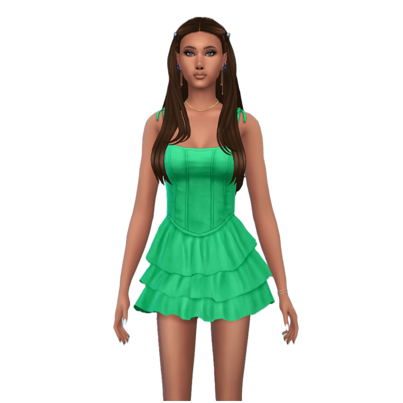 Time to Party Dress - The Sims 4 Create a Sim - CurseForge