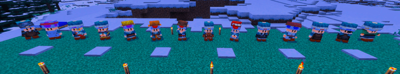 Toad Villagers - Minecraft Bedrock Texture Packs - CurseForge