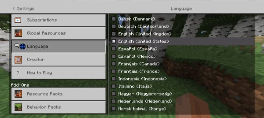 Better Settings Screen - Minecraft Bedrock Texture Packs - CurseForge
