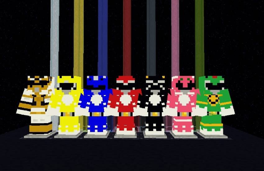 Power Rangers - The Morphin Grid - Minecraft Bedrock Addons - CurseForge